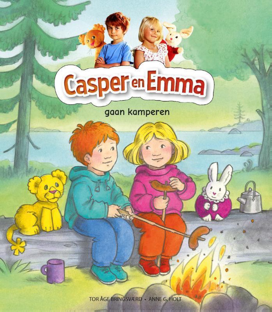 Casper en Emma - Casper en Emma gaan kamperen | Kinderboekjes.nl